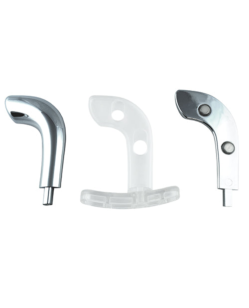 Electrastim Exo Rogue Prostate Massager - Silver - The Happy Wife®